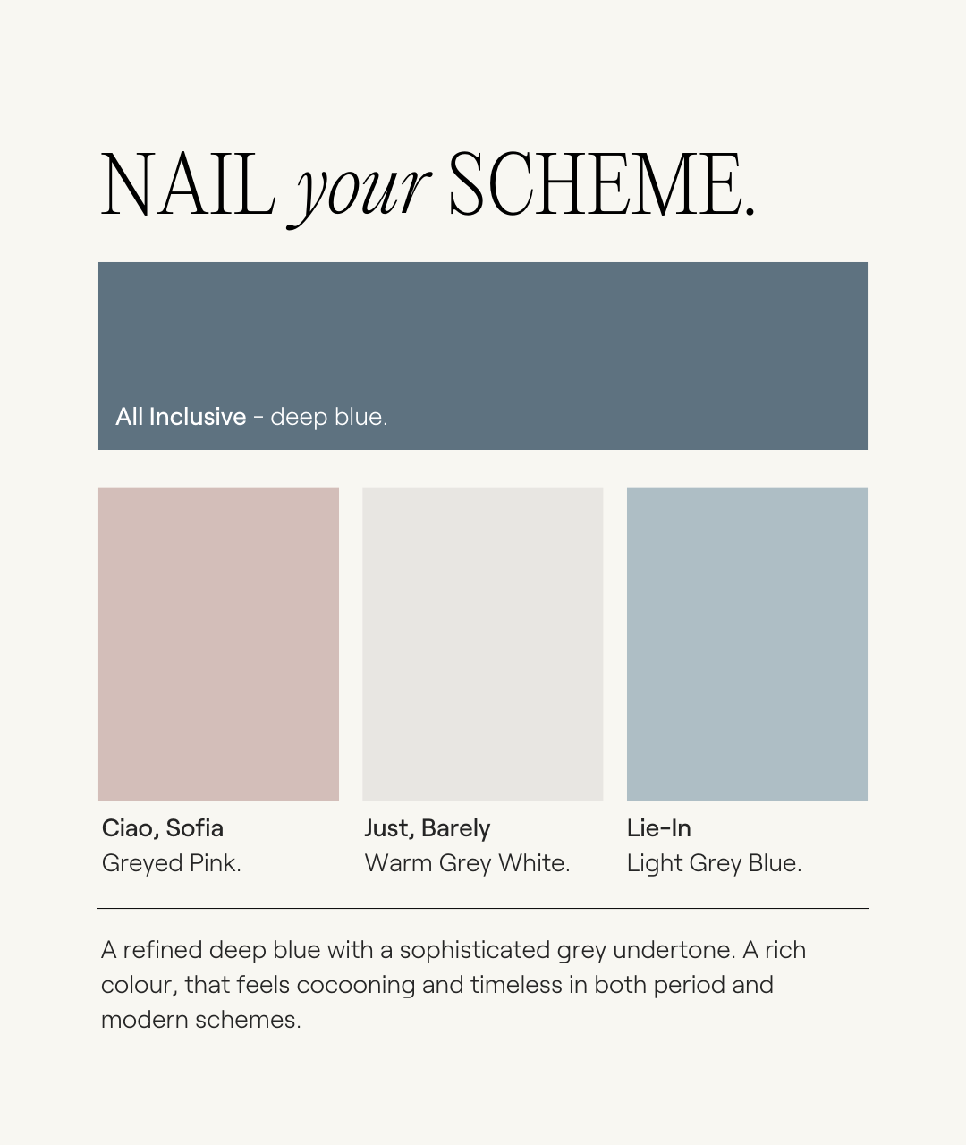 Buy Deep Grey Blue Paint (All Inclusive) - Flat Matt – COAT Paints