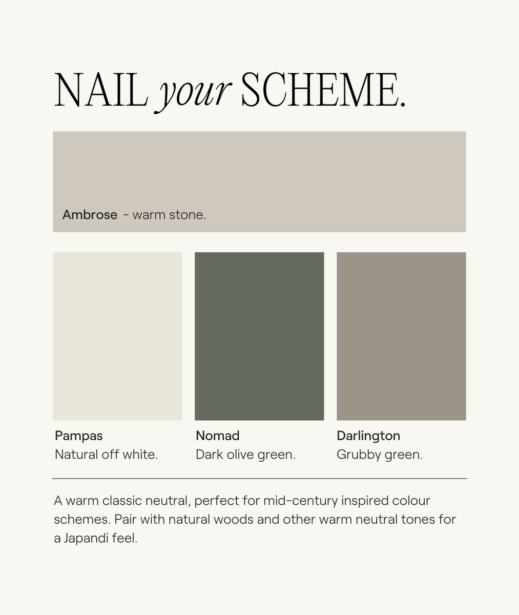 Buy Warm Stone Paint (Ambrose) - Flat Matt – COAT Paints