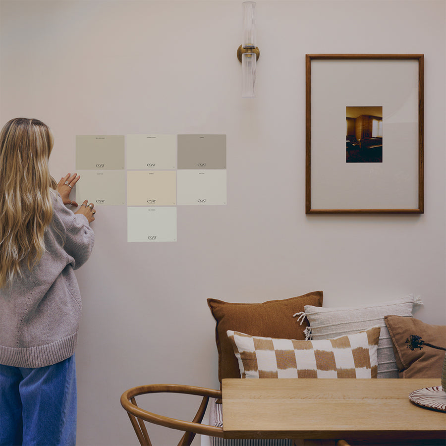 Beige Paint Sample Pack | Peel & Stick Samples | COAT Paints