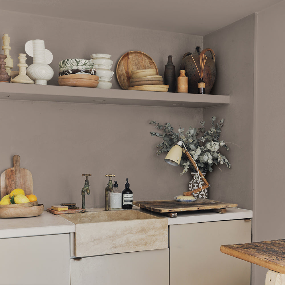 Buy Mid Taupe Paint (Cold Brew) - Flat Matt Claypaint – COAT Paints