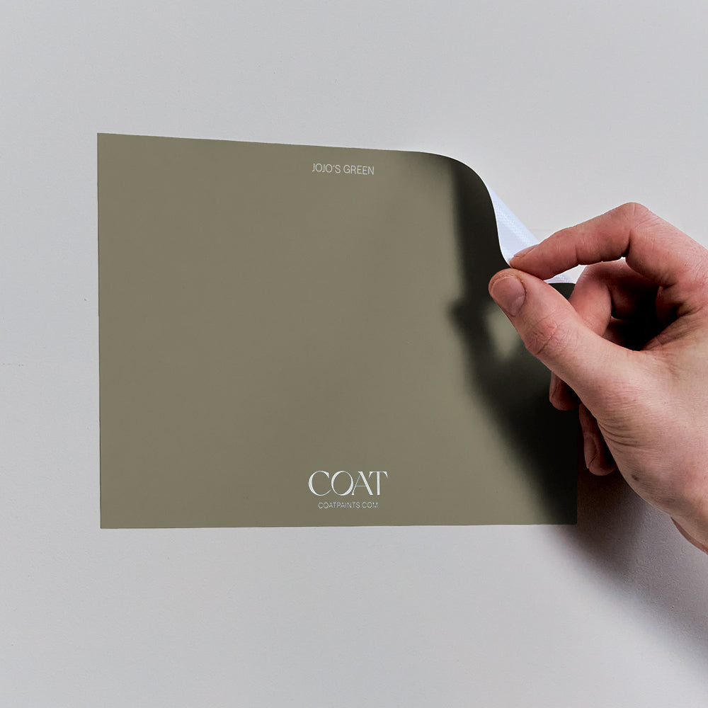 Buy Grey Green Paint (Jojo's Green) 100% Accurate Paint Samples – COAT ...