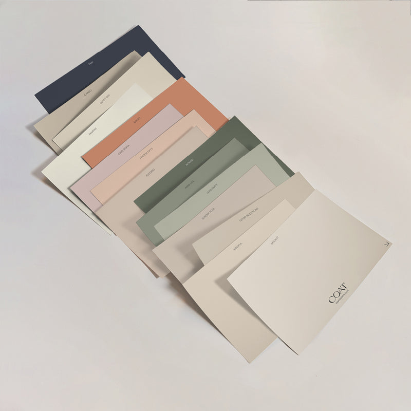 Bestselling Paint Colour Pack | Peel & Stick Samples | COAT Paints
