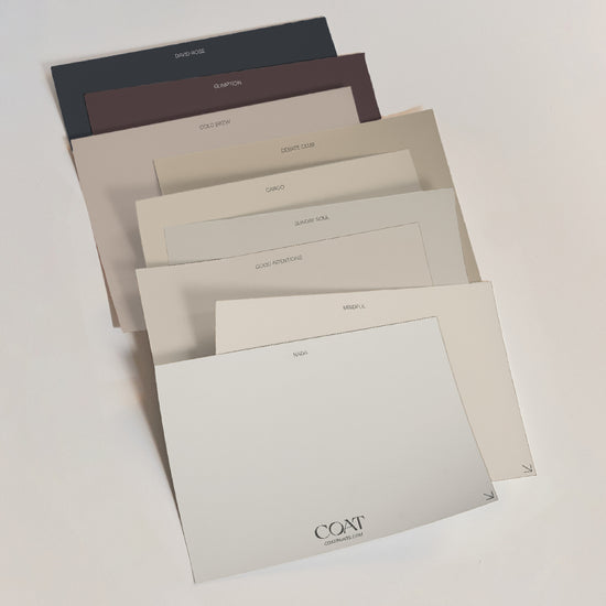 Earthy Neutral Paint Sample Pack | Peel & Stick Samples | COAT Paints