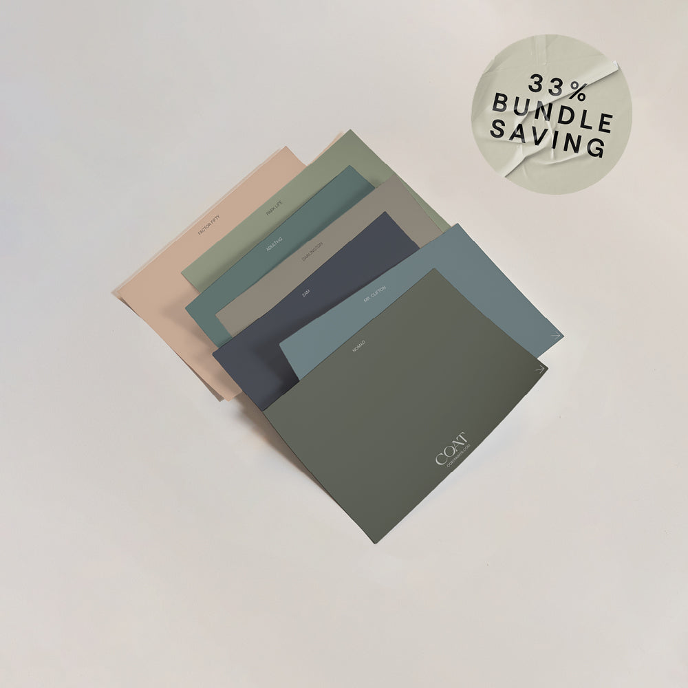 The North Facing Colours Sample Pack | Peel & Stick Samples | COAT ...