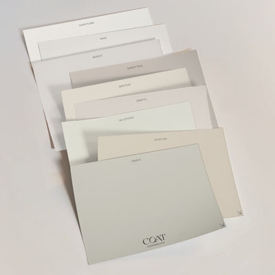 The North Facing Neutrals Sample Pack | Peel & Stick Samples | COAT ...