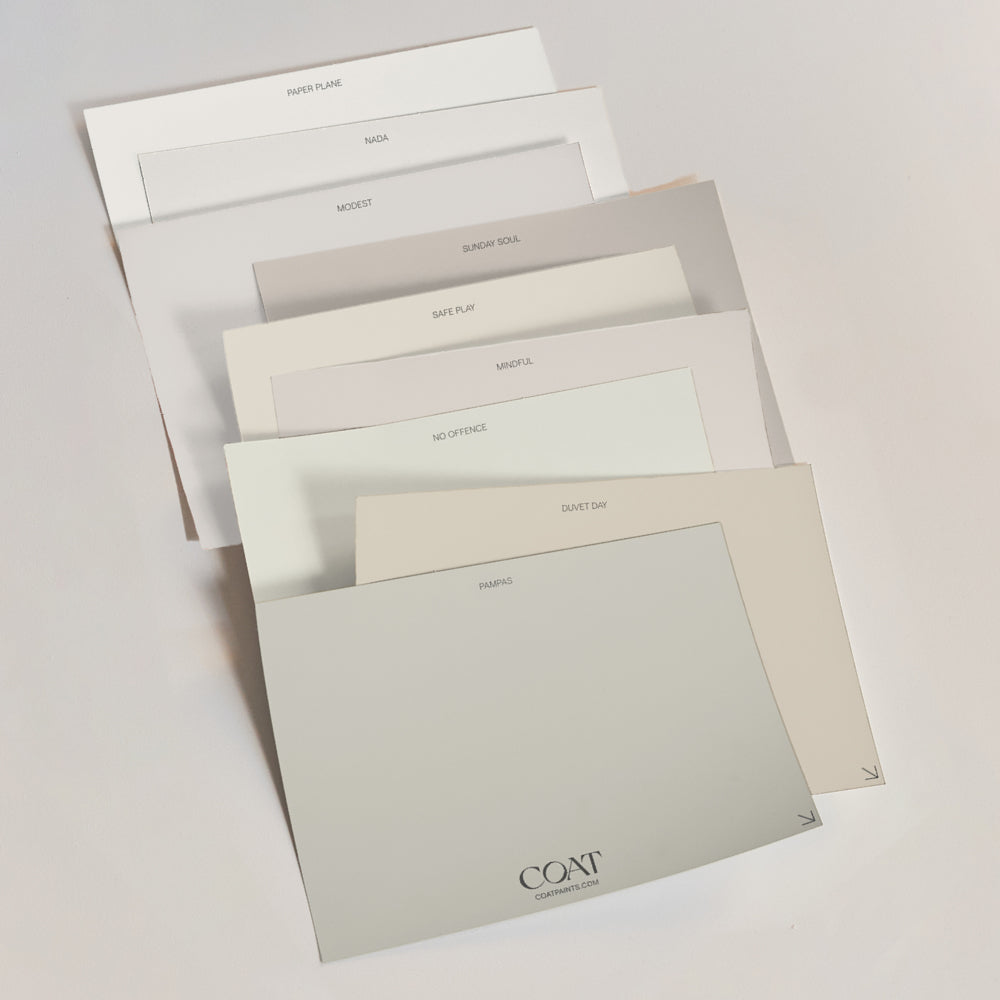 The North Facing Neutrals Sample Pack | Peel & Stick Samples | COAT ...