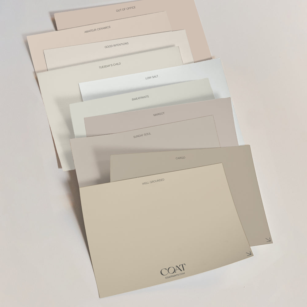 The South Facing Neutrals Sample Pack | Peel & Stick Samples | COAT ...