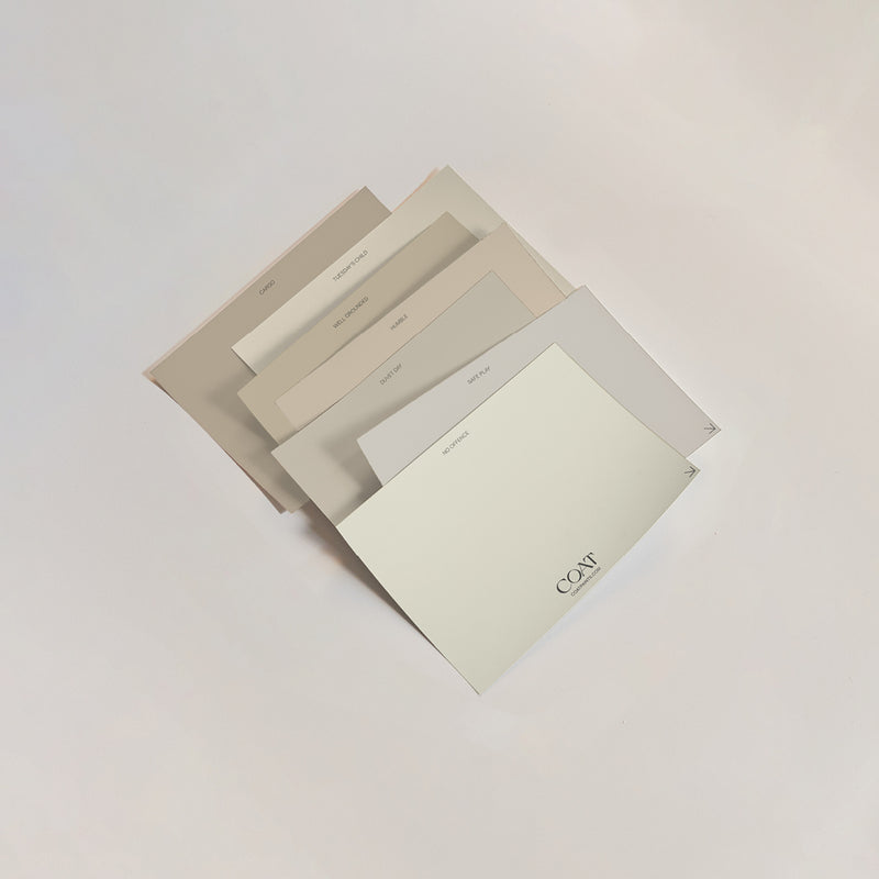 Beige Paint Sample Pack | Peel & Stick Samples | COAT Paints