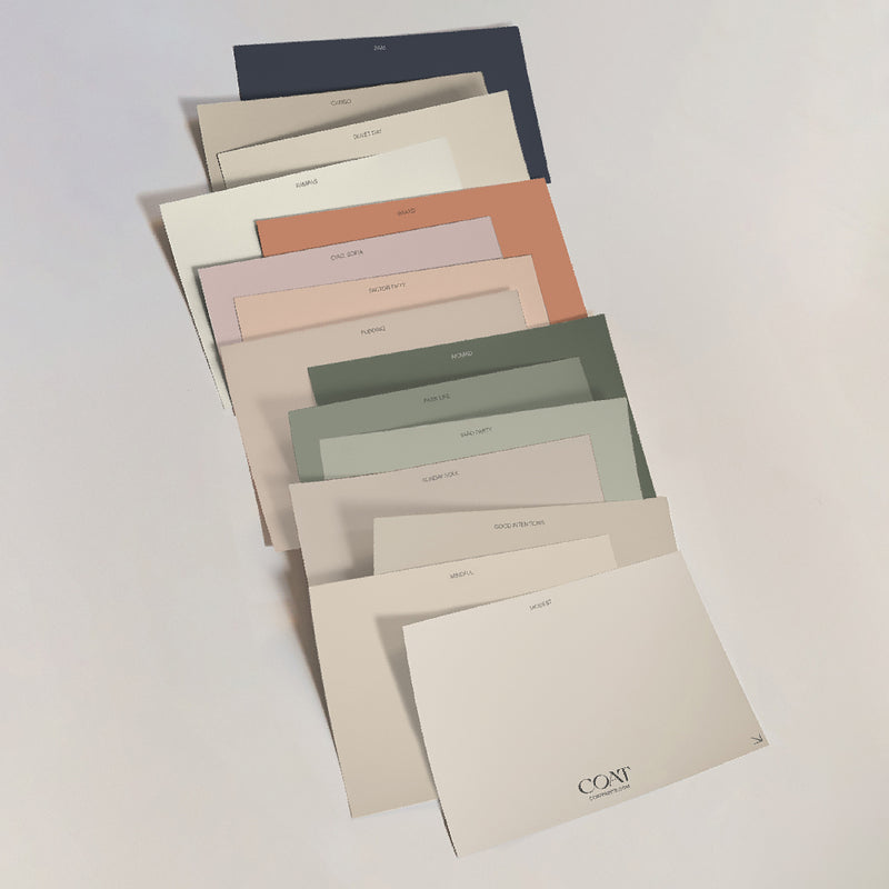 Bestselling Paint Colour Pack | Peel & Stick Samples | COAT Paints