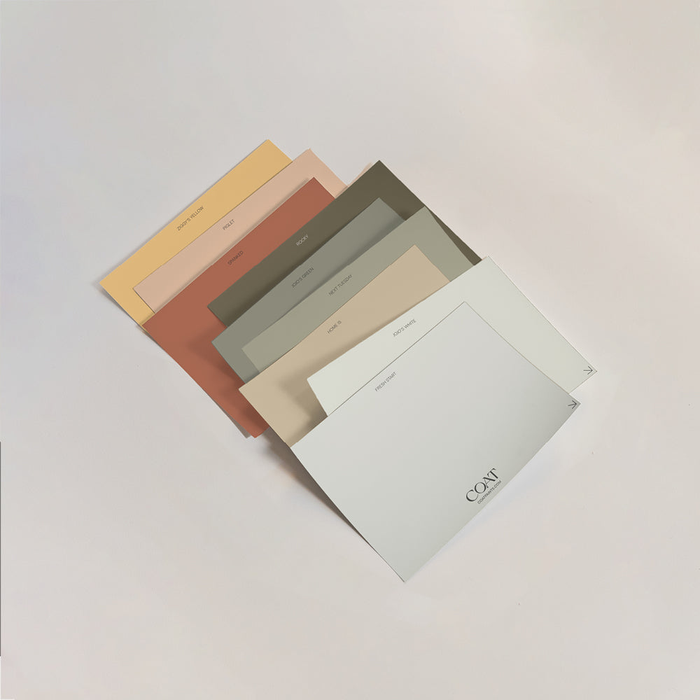 COAT x House Nine Design Paint Sample Pack | Peel & Stick Samples ...
