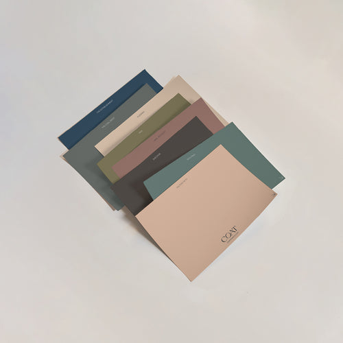 The West Facing Colours Sample Pack - Luxury Eco Paint Paints – COAT Paints