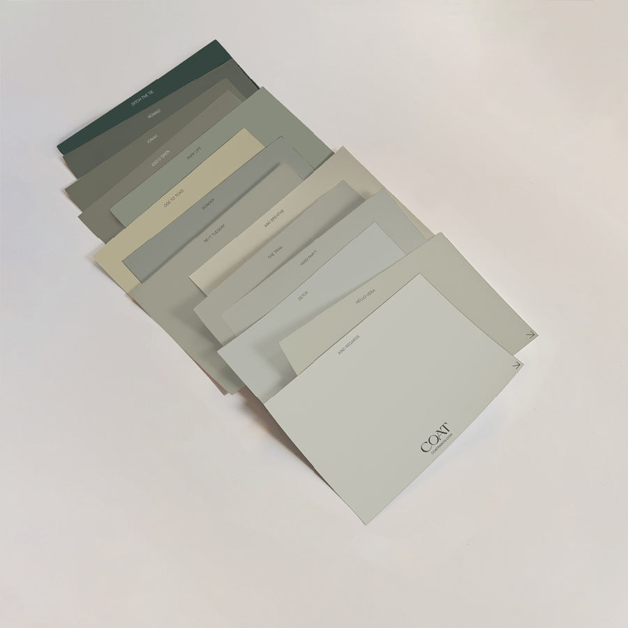 Biophilic Design Paint Sample Pack | Peel & Stick Samples | COAT Paints