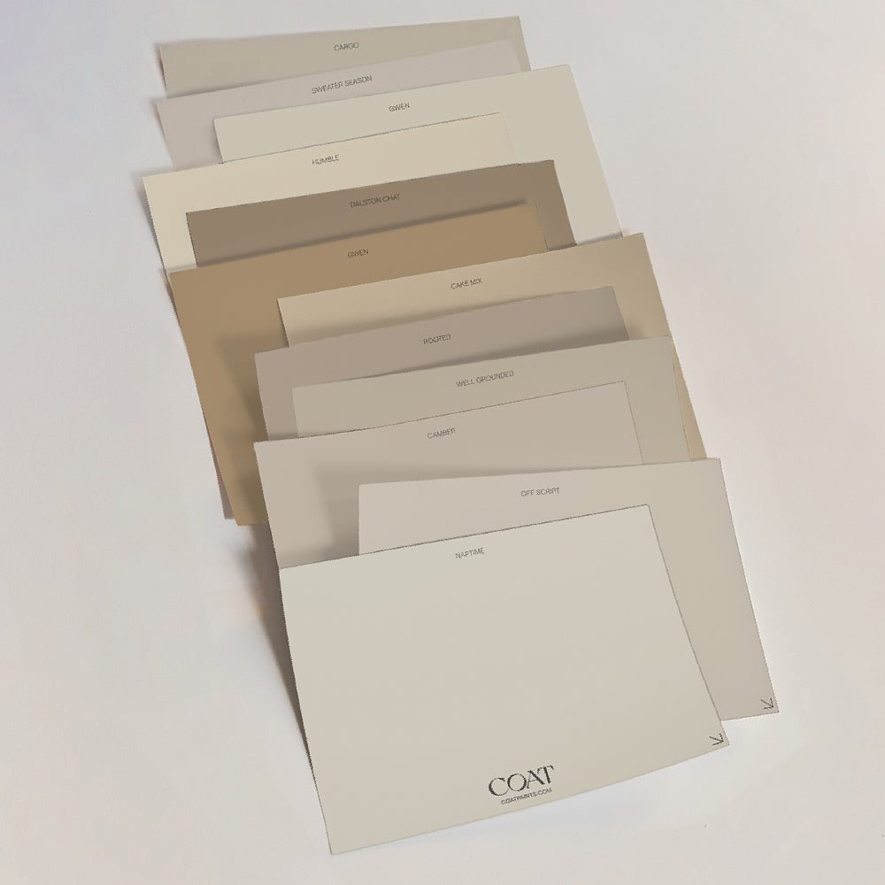 Sand Paint Sample Pack | Peel & Stick Samples | COAT Paints