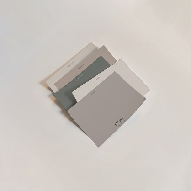 Dark Grey Paint Sample Pack | Peel & Stick Samples | COAT Paints