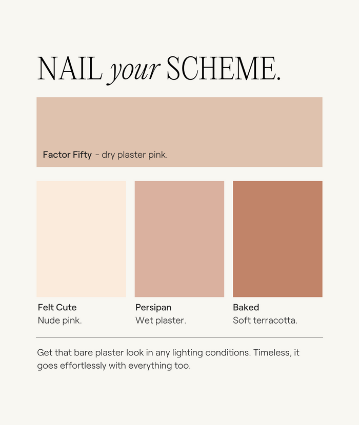 Buy Dry Plaster Pink Paint (Factor Fifty) - Flat Matt – COAT Paints