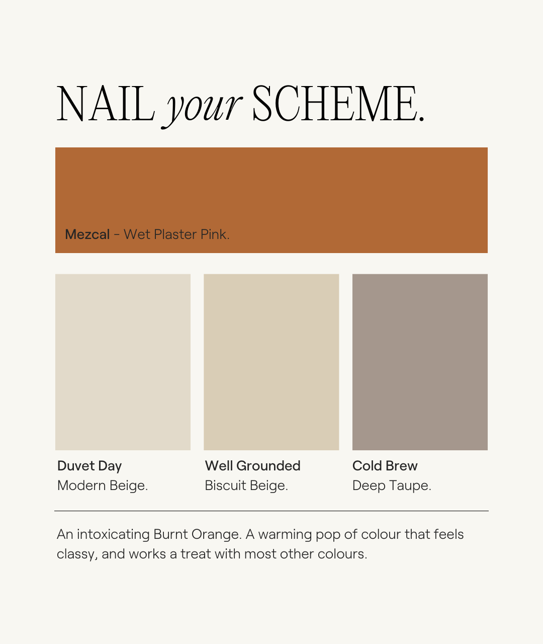 Buy Rich Burnt Orange Paint - Flat Matt (Mezcal) – COAT Paints