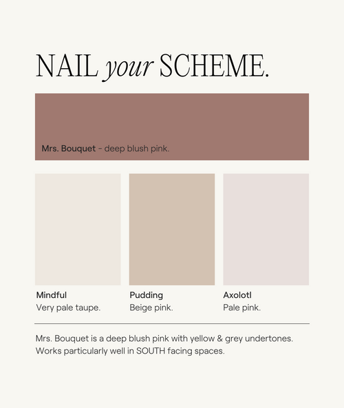 Buy Deep Blush Pink Paint - Flat Matt (Mrs. Bouquet) – COAT Paints