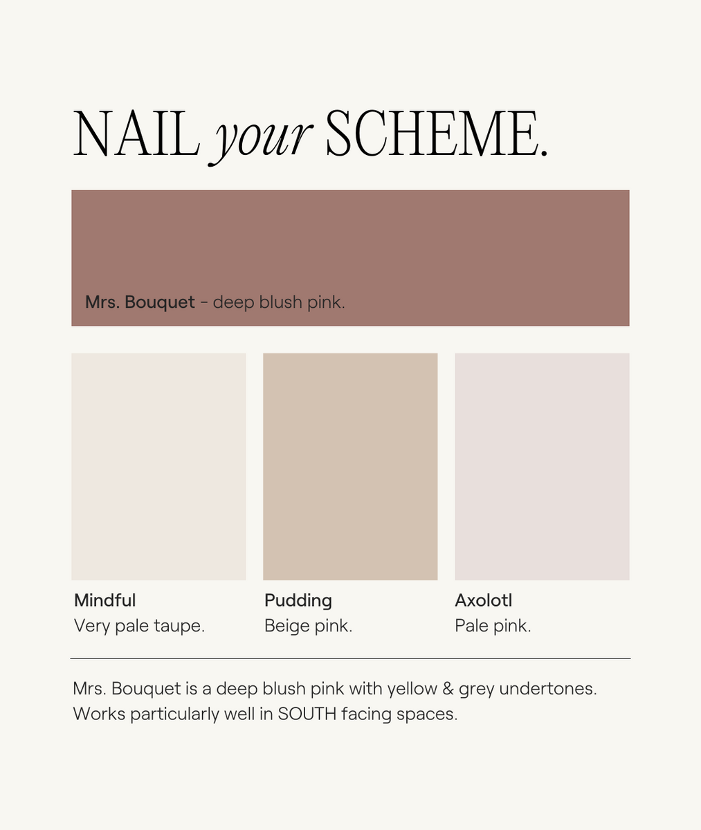 Buy Blush Pink Paint (Mrs. Bouquet) - Flat Matt – COAT Paints