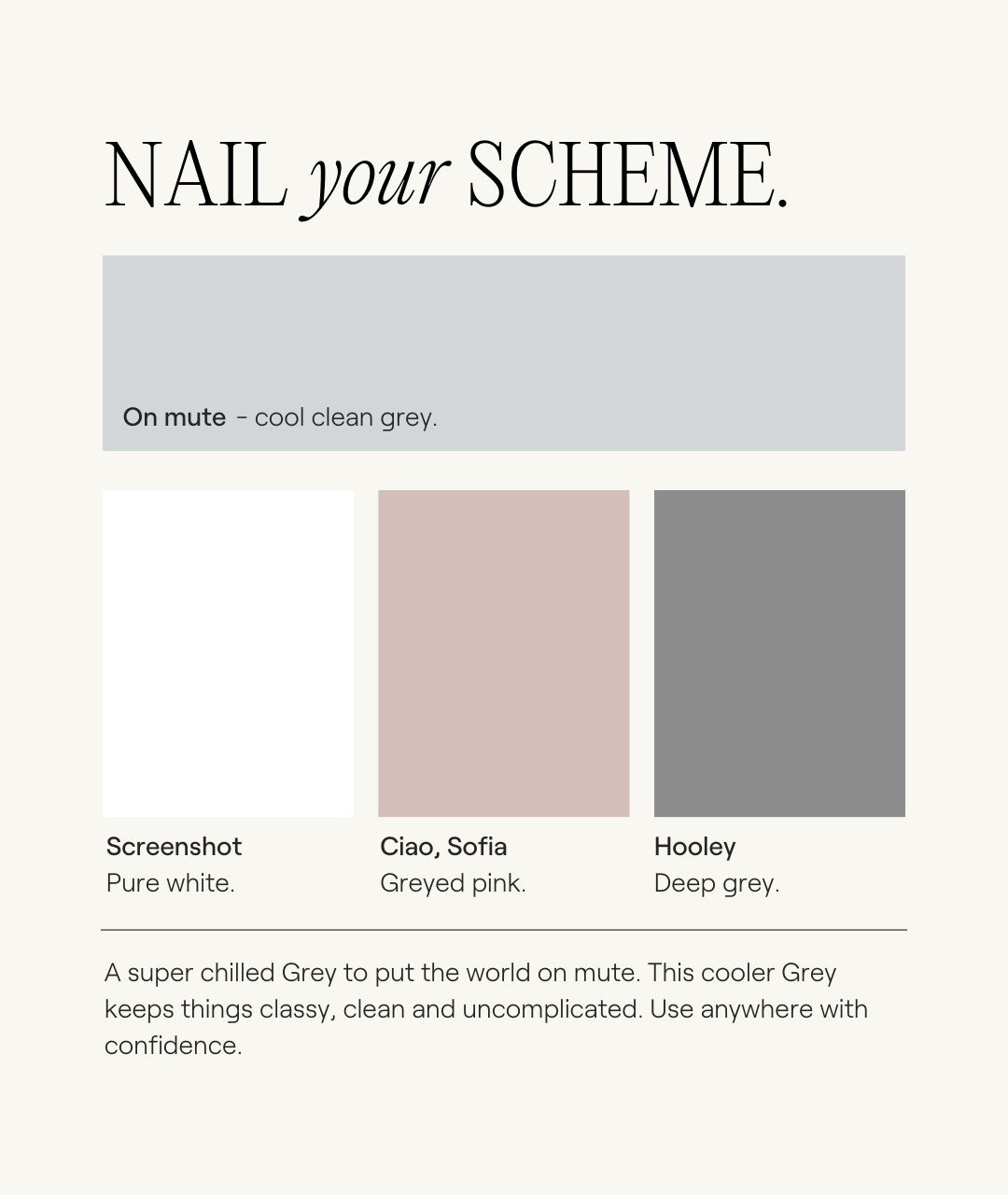 Buy Cool Light Grey Paint (On Mute) - Flat Matt – COAT Paints