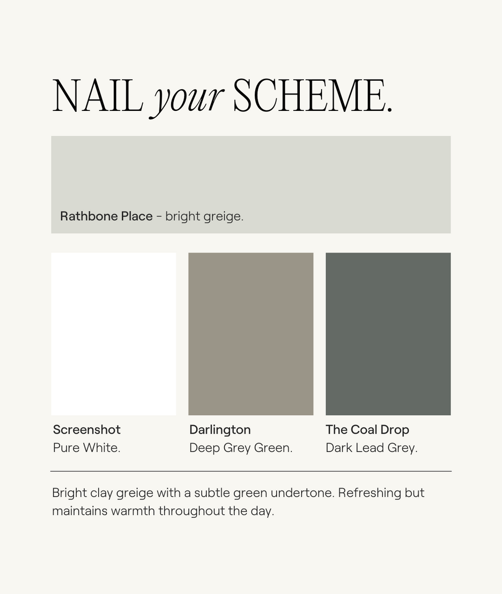 Buy Pale Teal Greige Paint (Rathbone Place) - Flat Matt – COAT Paints