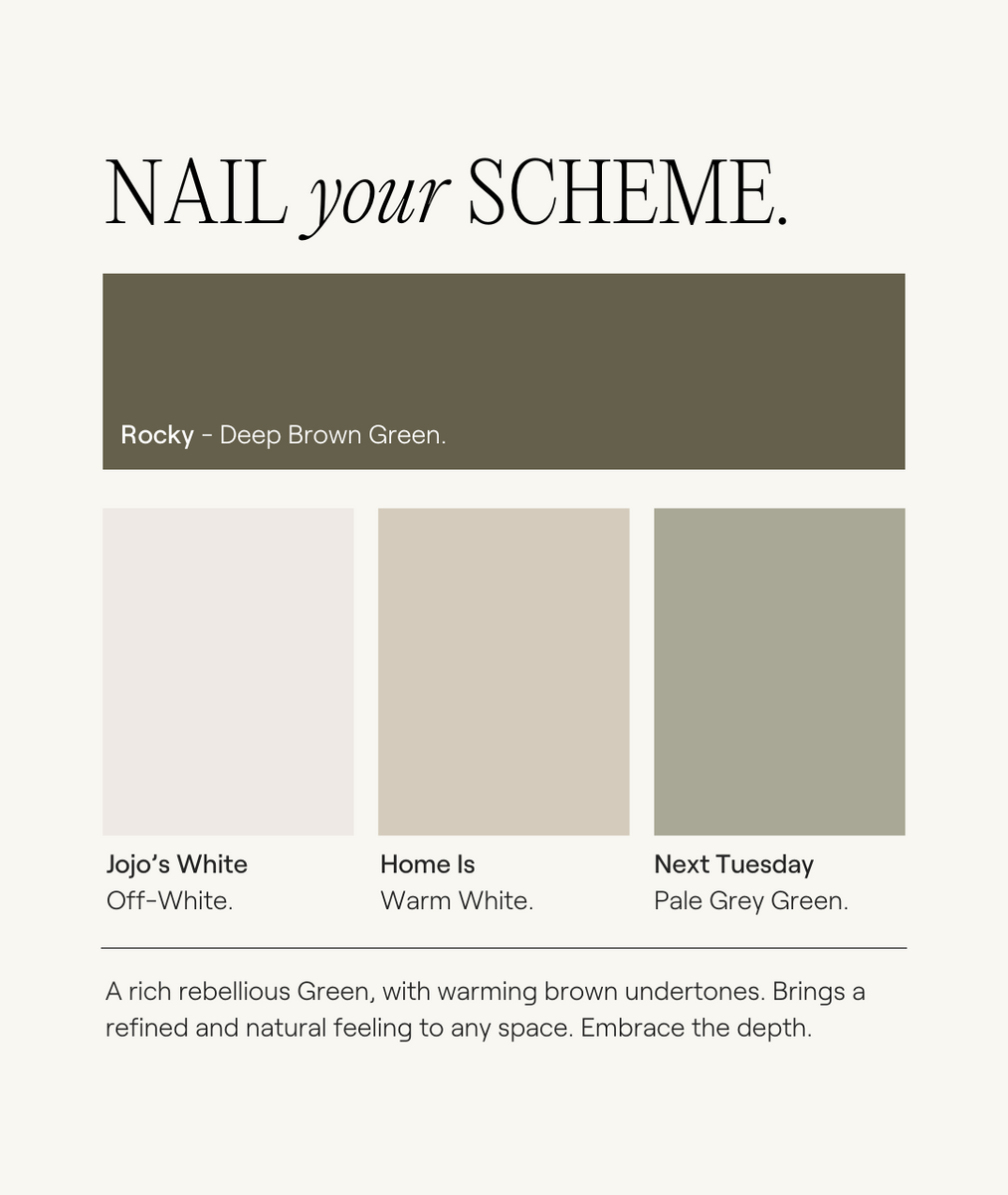 Buy Olive Brown Green Paint (Rocky) - Flat Matt – COAT Paints