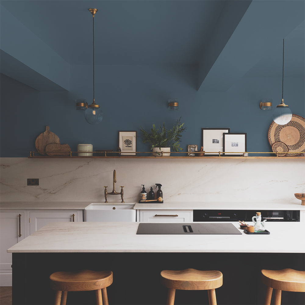 Buy Deep Grey Blue Paint (All Inclusive) - Soft Sheen – COAT Paints