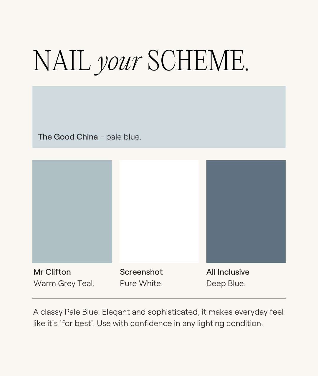 Buy Pale Blue Paint - Flat Matt (The Good China) – COAT Paints