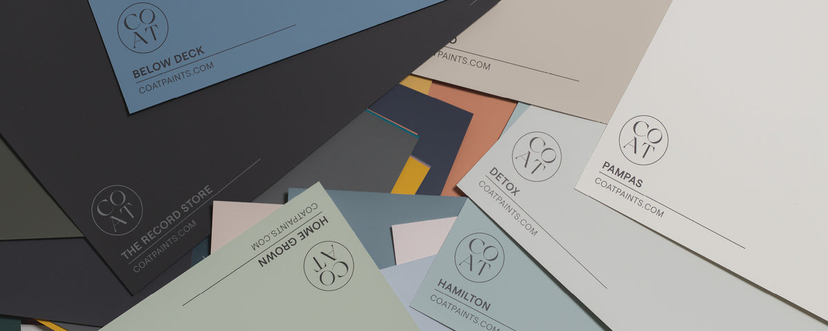 Sample Pack | The COAT Core Colour Palette | Luxury Eco Paint – COAT Paints